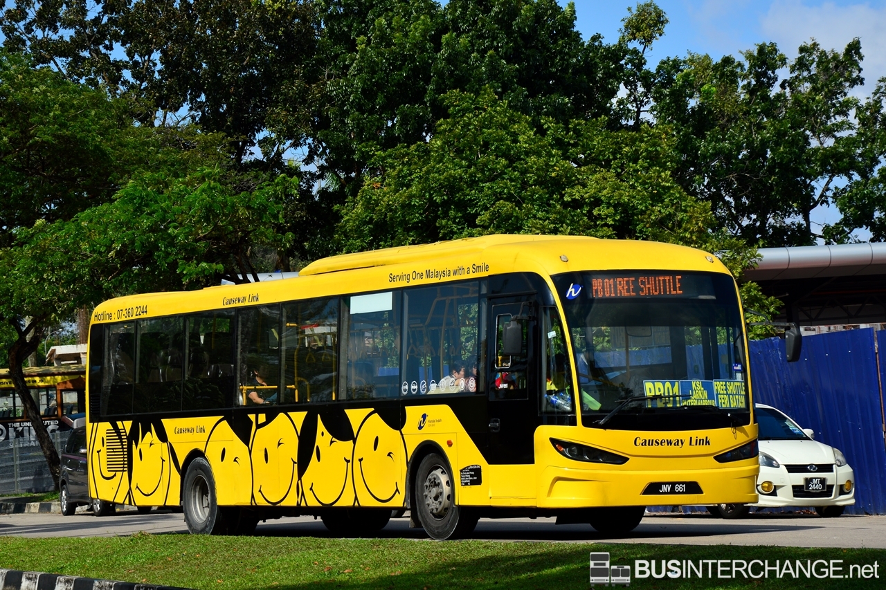 Bus PB01 - Causeway Link Sksbus SA12-300 (JNV 661) | Bus Interchange