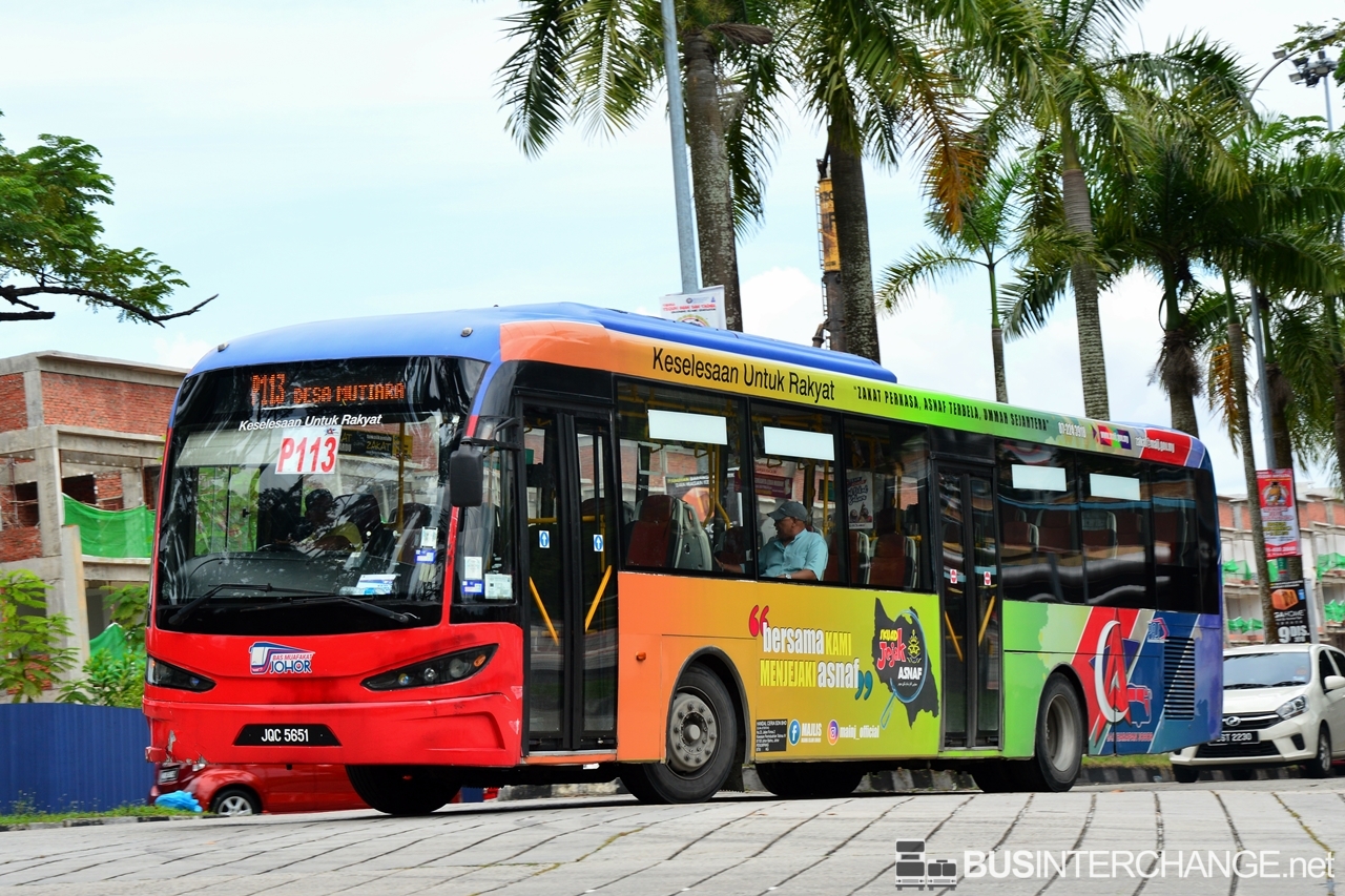 Bus P113 - Causeway Link Sksbus SA12-300 (JQC5651) | Bus Interchange
