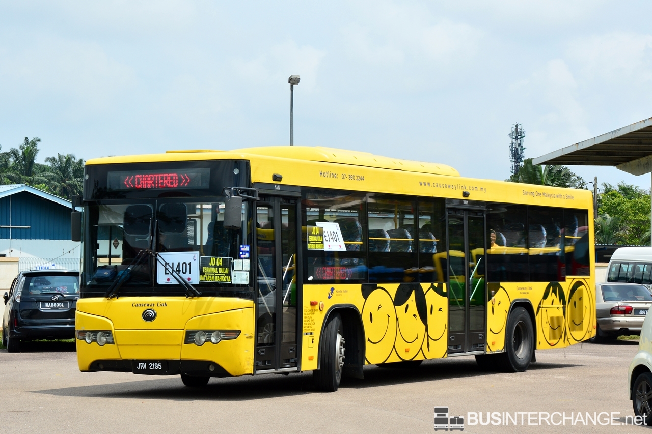 Bus JD04 - Causeway Link Yutong ZK6118HG (JRV2195) | Bus Interchange