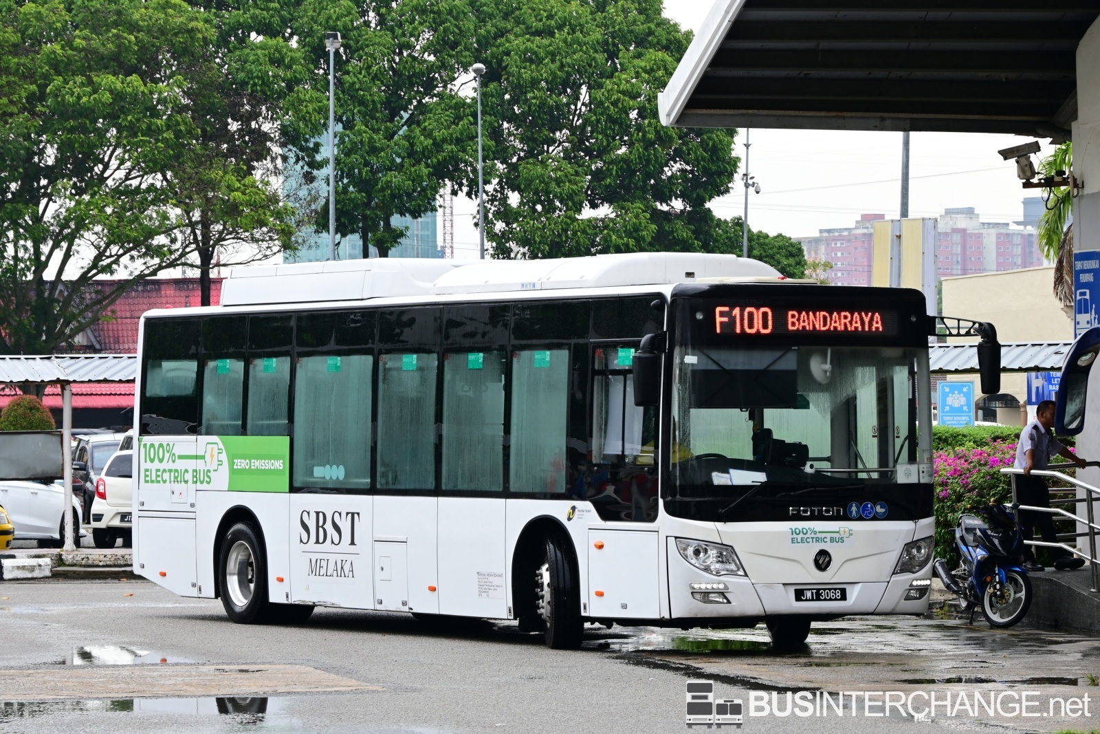 Bus F100 - BAS.MY Melaka Foton C10 (JWT3068) | Bus Interchange