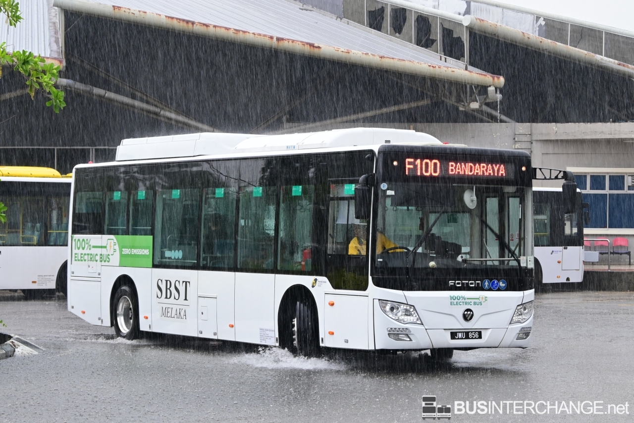Bus F100 - BAS.MY Melaka Foton C10 (JWU 856) | Bus Interchange