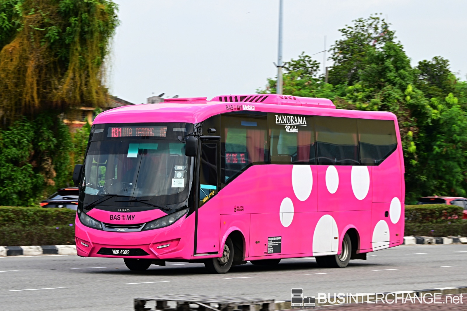 BAS.MY Melaka M31: Melaka Sentral - Batang Melaka | Bus Service ...