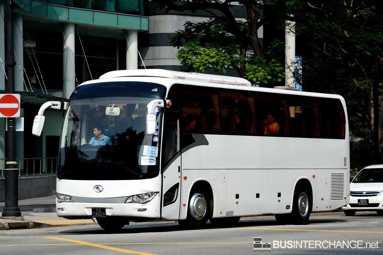 PA7362P Private Operator King Long XMQ6117K Bus Interchange