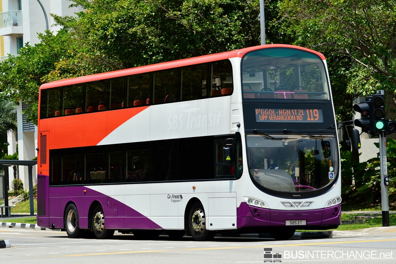 Bus 119 - Go-Ahead Singapore Volvo B9TL (SBS3T) | Bus Interchange