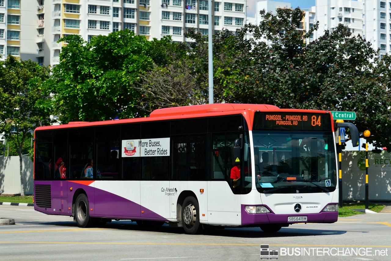 Bus 84 - Go-Ahead Singapore Mercedes-Benz Citaro (SBS6419M) | Bus ...