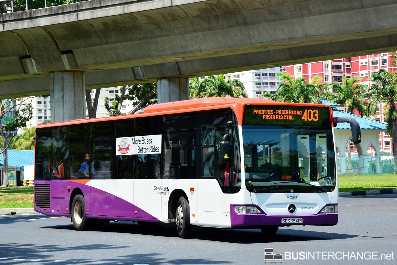 Bus 403 Go Ahead Singapore Mercedes Benz Citaro SBS6541S Bus
