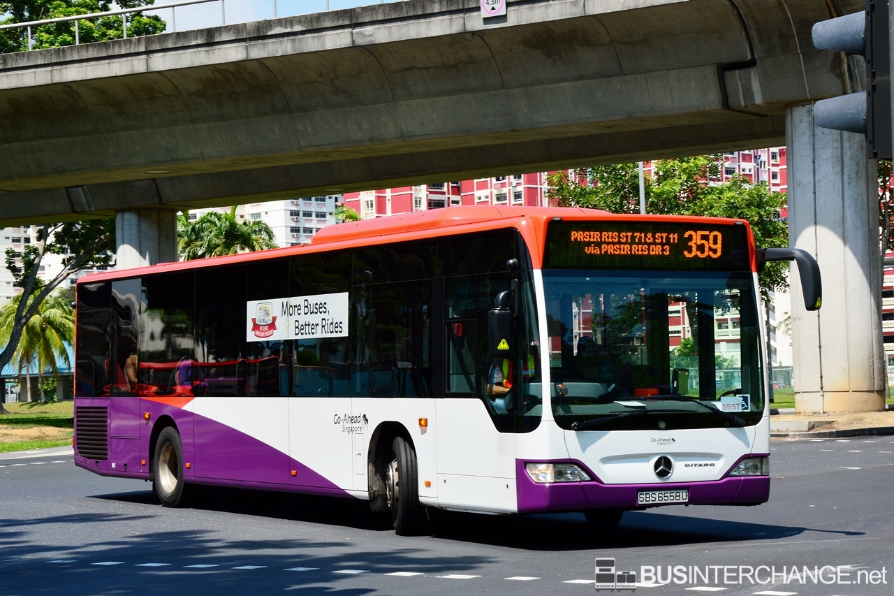 Bus 359 Go Ahead Singapore Mercedes Benz Citaro SBS6558U Bus