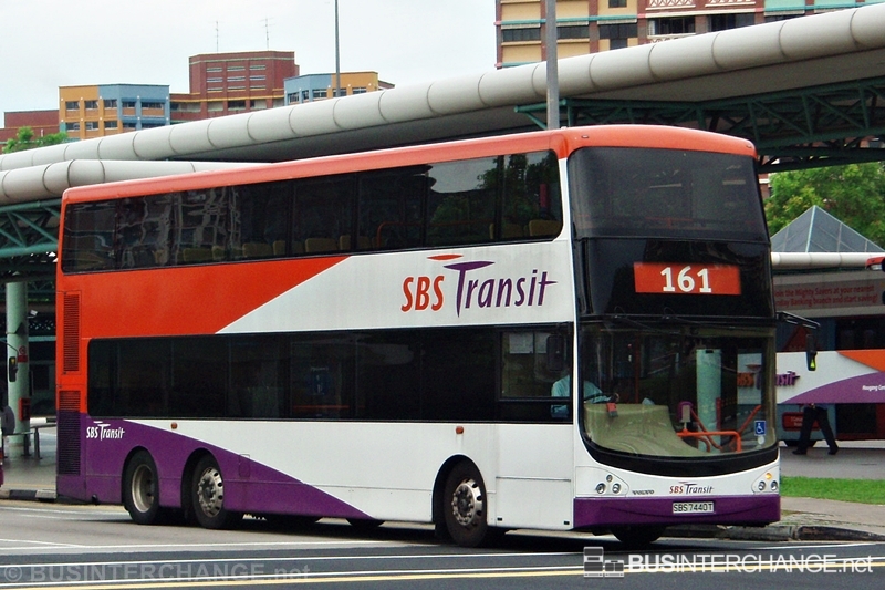 Bus 161 SBS Transit Volvo B9TL SBS7440T Bus Interchange