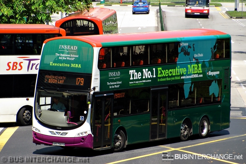 Bus 179 SBS Transit Volvo B9TL SBS7587D Bus Interchange