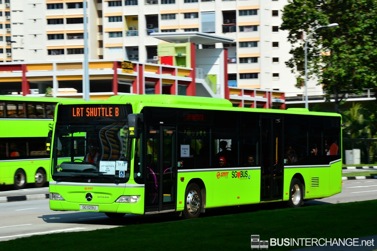 SMRT Buses Mercedes-Benz Citaro (SG1129U) - LRT Shuttle B | Bus Interchange
