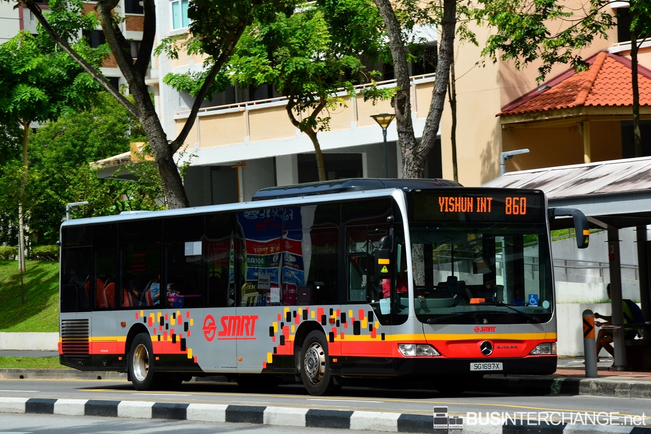 Bus 860 - SMRT Buses Mercedes-Benz Citaro (SG1697X) | Bus Interchange