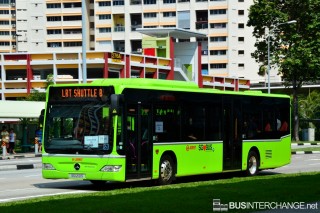 Bus 858 - SMRT Buses Mercedes-Benz Citaro (SG1187B) | Bus Interchange